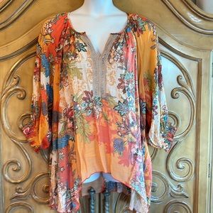 Spense | Tops | Nwt Spense Lace Trimmed Vneck Blouse | Poshmark